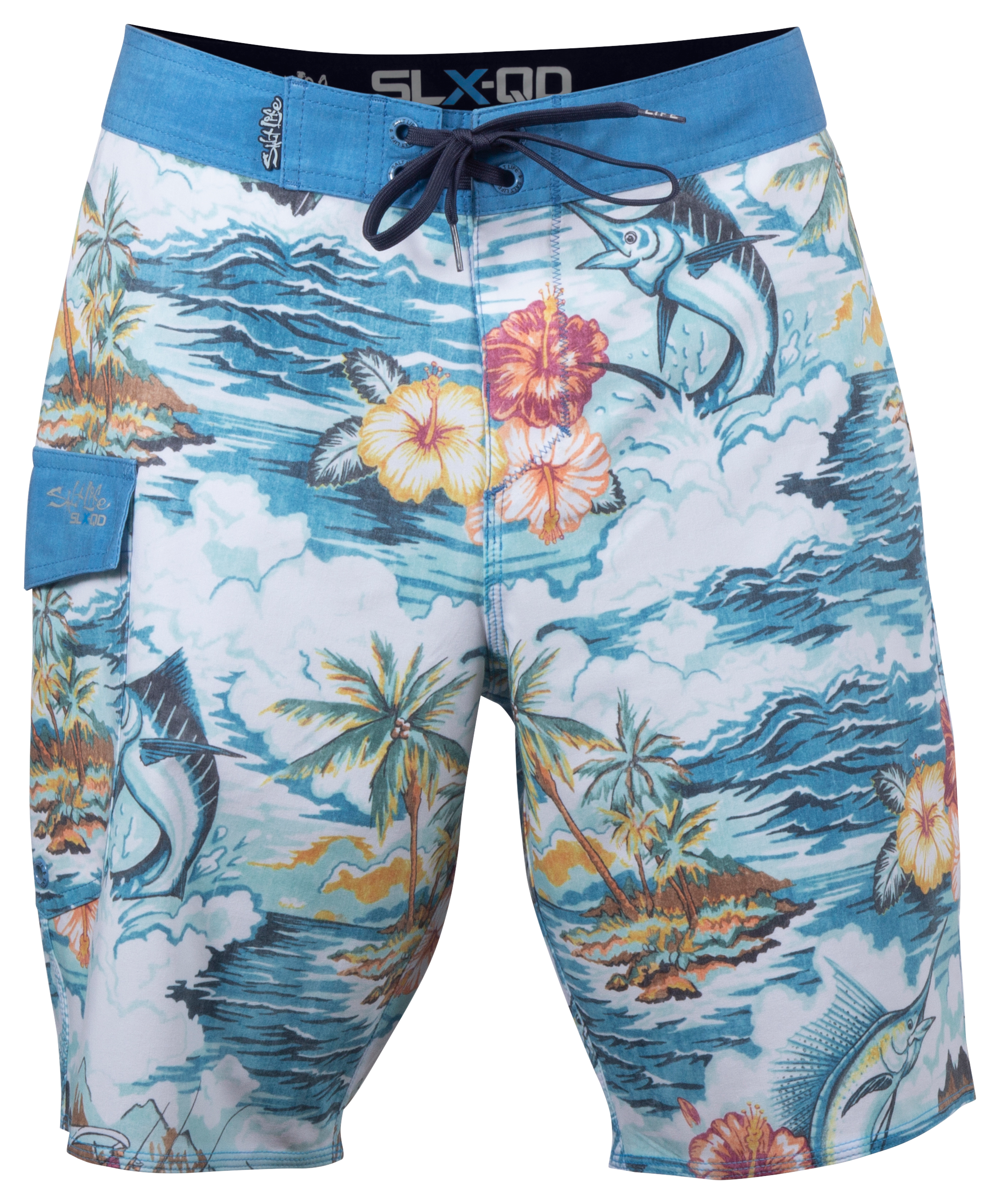 Salt Life Boat Life Performance Board Shorts | Bass Pro Shops